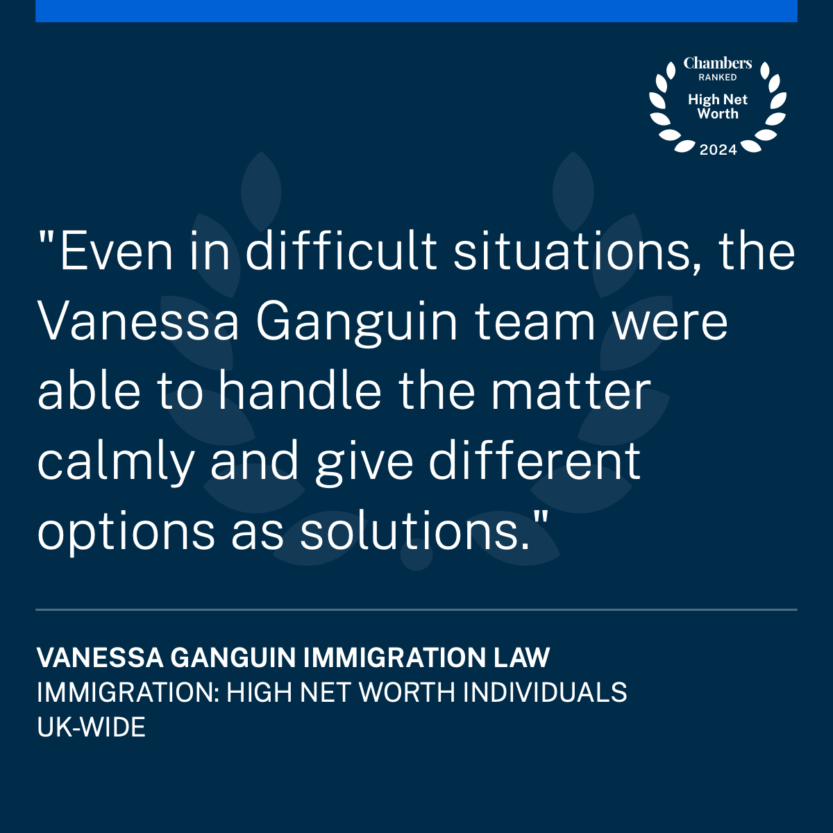 Philip Trott, Vanessa Ganguin and the firm ranked highly for High Net ...